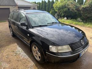 Black Volkswagen Passat 2000 in Vilnius, with an engine capacity of 1.90 L and mileage of 360 thousand km for 460 €, photo 5 on AUTOMOTO.COM.LV