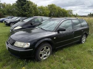 Black Volkswagen Passat 2000 in Vilnius, with an engine capacity of 1.90 L and mileage of 360 thousand km for 430 €, photo 4 on AUTOMOTO.COM.LV