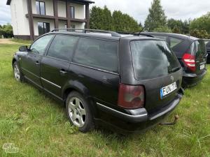 Black Volkswagen Passat 2000 in Vilnius, with an engine capacity of 1.90 L and mileage of 360 thousand km for 430 €, photo 6 on AUTOMOTO.COM.LV