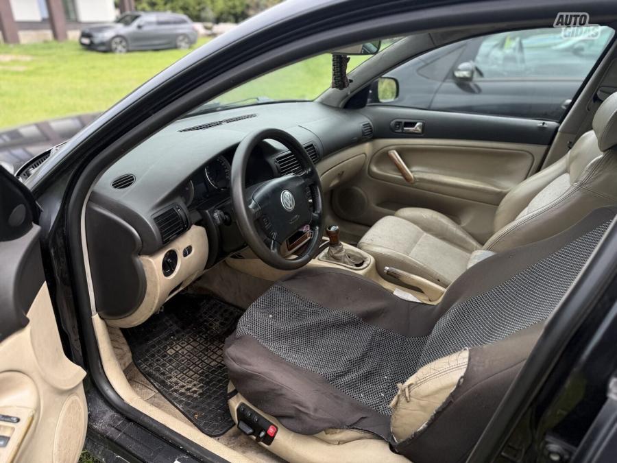Melns Volkswagen Passat 2000 Viļņa, ar dzinēja tilpumu 1.90 L un nobraukumu 360 tūkst. km par 390 €, foto 8 vietnē AUTOMOTO.COM.LV