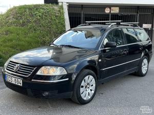 Черный Фольксваген Пассат 2000 в Вильнюс, объемом двигателя 1.90 л и пробегом 400 тыс. км за 940 €, фото  на AUTOMOTO.COM.LV