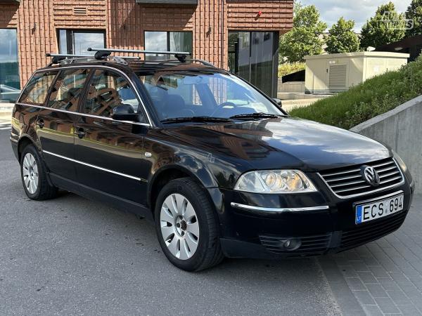 Melns Volkswagen Passat 2000 Viļņa, ar dzinēja tilpumu 1.90 L un nobraukumu 400 tūkst. km par 940 €, foto 3 vietnē AUTOMOTO.COM.LV