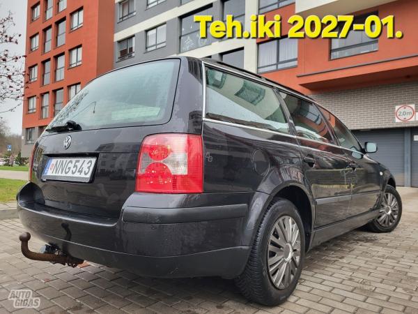 Black Volkswagen Passat 2001 in Vilnius, with an engine capacity of 1.90 L and mileage of 400 thousand km for 1150 €, photo 1 on AUTOMOTO.COM.LV