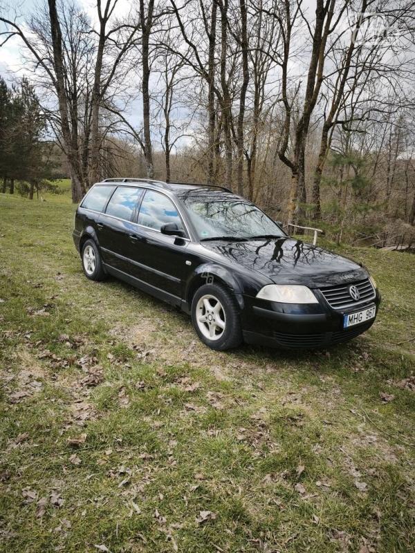 Melns Volkswagen Passat 2001 Prienai, ar dzinēja tilpumu 1.90 L un nobraukumu 333 tūkst. km par 1300 €, foto 3 vietnē AUTOMOTO.COM.LV