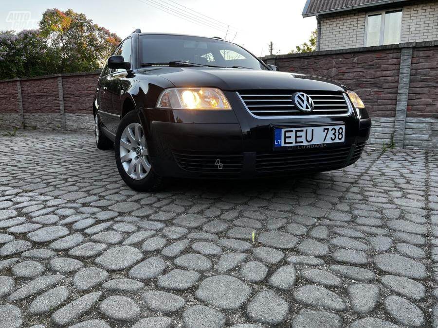 Melns Volkswagen Passat 2001 Kauņa, ar dzinēja tilpumu 2.00 L un nobraukumu 292 tūkst. km par 1790 €, foto 3 vietnē AUTOMOTO.COM.LV