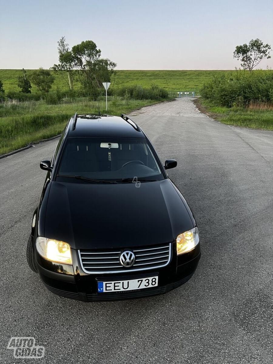 Melns Volkswagen Passat 2001 Kauņa, ar dzinēja tilpumu 2.00 L un nobraukumu 292 tūkst. km par 1790 €, foto 6 vietnē AUTOMOTO.COM.LV