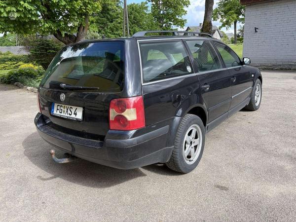 Black Volkswagen Passat 2001 in Vilnius, with an engine capacity of 1.90 L and mileage of 290 thousand km for 2500 €, photo 3 on AUTOMOTO.COM.LV