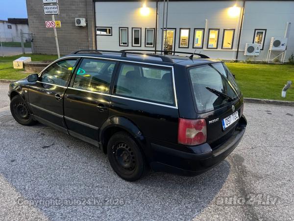 Black Volkswagen Passat 2001 in Tartu, with an engine capacity of 1.90 L and mileage of 0 thousand km for 1000 €, photo 4 on AUTOMOTO.COM.LV