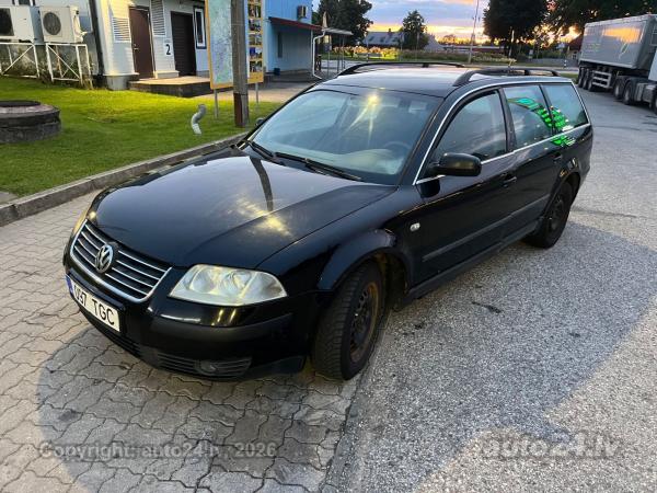 Black Volkswagen Passat 2001 in Tartu, with an engine capacity of 1.90 L and mileage of 0 thousand km for 1000 €, photo 7 on AUTOMOTO.COM.LV
