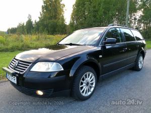 Melns Volkswagen Passat 2001 Tartu, ar dzinēja tilpumu 1.90 L un nobraukumu 480 tūkst. km par 890 €, foto  vietnē AUTOMOTO.COM.LV
