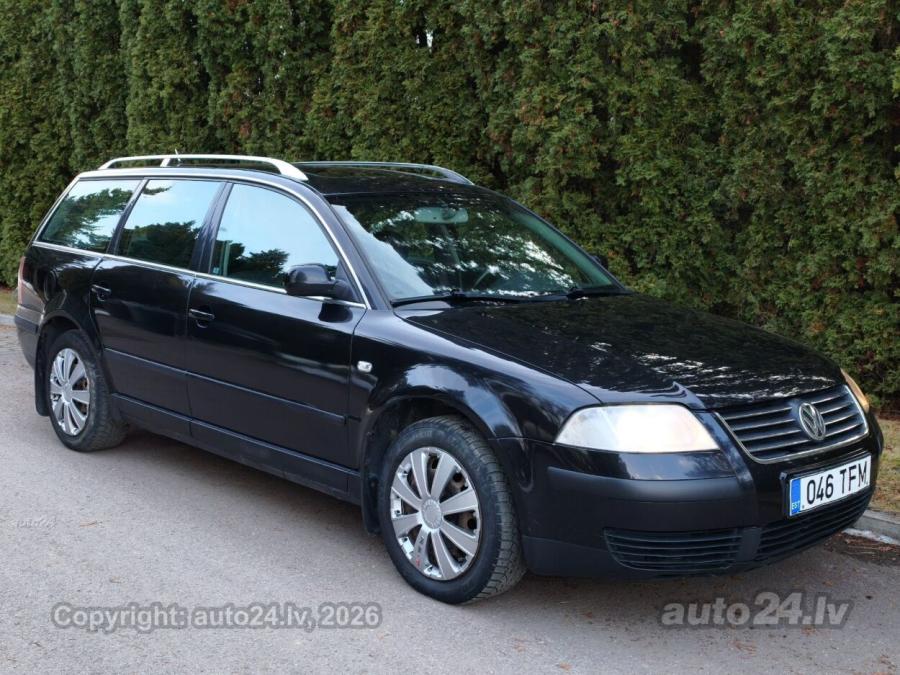 Melns Volkswagen Passat 2002 Tartu, ar dzinēja tilpumu 1.90 L un nobraukumu 0 tūkst. km par 1699 €, foto 1 vietnē AUTOMOTO.COM.LV
