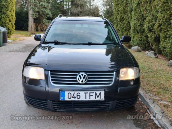 Black Volkswagen Passat 2002 in Tartu, with an engine capacity of 1.90 L and mileage of 0 thousand km for 1699 €, photo 5 on AUTOMOTO.COM.LV