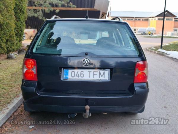 Black Volkswagen Passat 2002 in Tartu, with an engine capacity of 1.90 L and mileage of 0 thousand km for 1699 €, photo 6 on AUTOMOTO.COM.LV