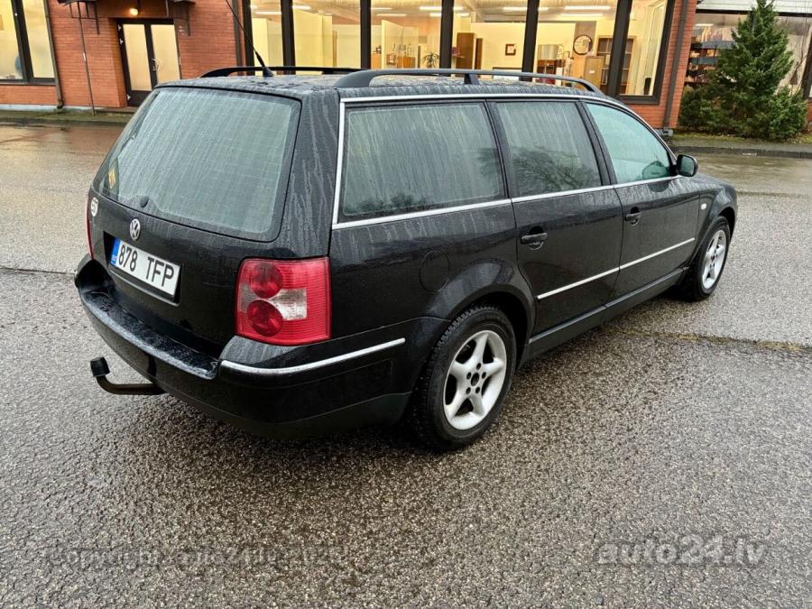 Melns Volkswagen Passat 2002 Tallina, ar dzinēja tilpumu 1.90 L un nobraukumu 458 tūkst. km par 2500 €, foto 5 vietnē AUTOMOTO.COM.LV