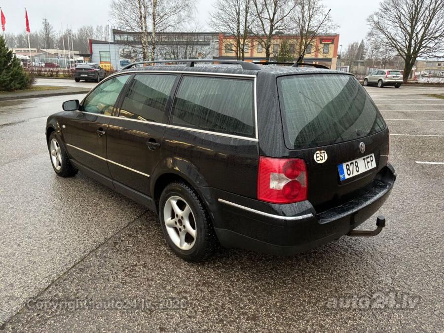 Melns Volkswagen Passat 2002 Tallina, ar dzinēja tilpumu 1.90 L un nobraukumu 458 tūkst. km par 2500 €, foto 7 vietnē AUTOMOTO.COM.LV