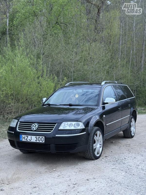 Melns Volkswagen Passat 2002 Viļņa, ar dzinēja tilpumu 2.80 L un nobraukumu 367 tūkst. km par 1450 €, foto 1 vietnē AUTOMOTO.COM.LV