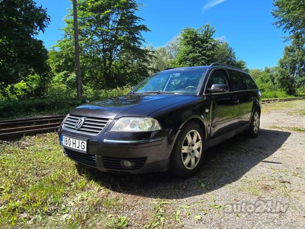 Melns Volkswagen Passat 2002 Tallina, ar dzinēja tilpumu 2.50 L un nobraukumu 423 tūkst. km par 650 €, foto 1 vietnē AUTOMOTO.COM.LV