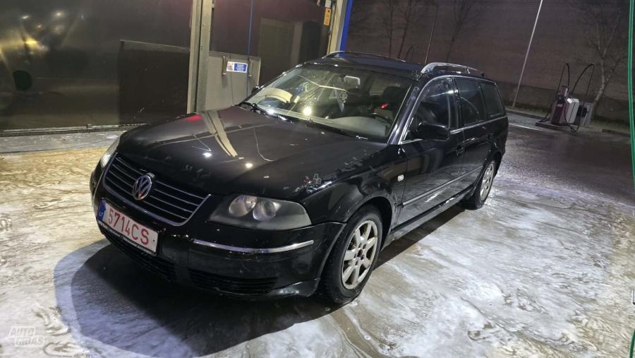 Melns Volkswagen Passat 2003 Šilutė, ar dzinēja tilpumu 1.90 L un nobraukumu 460 tūkst. km par 1450 €, foto 1 vietnē AUTOMOTO.COM.LV