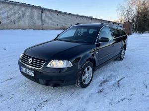 Melns Volkswagen Passat 2003 Vilkaviškis, ar dzinēja tilpumu 1.90 L un nobraukumu 238 tūkst. km par 2100 €, foto  vietnē AUTOMOTO.COM.LV