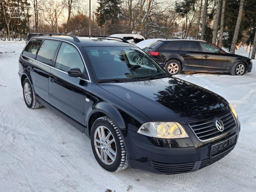 Melns Volkswagen Passat 2003 Širvintos, ar dzinēja tilpumu 1.90 L un nobraukumu 271 tūkst. km par 3100 €, foto 3 vietnē AUTOMOTO.COM.LV