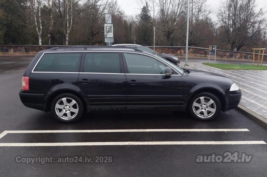 Black Volkswagen Passat 2003 in Tallinn, with an engine capacity of 1.90 L and mileage of 322 thousand km for 3500 €, photo 1 on AUTOMOTO.COM.LV