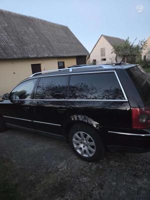 Black Volkswagen Passat 2003 in Siauliai, with an engine capacity of 1.90 L and mileage of 301 thousand km for 2200 €, photo 14 on AUTOMOTO.COM.LV