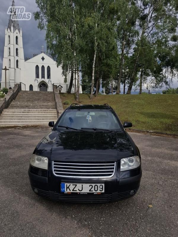 Melns Volkswagen Passat 2003 Alīta, ar dzinēja tilpumu 1.90 L un nobraukumu 350 tūkst. km par 850 €, foto 2 vietnē AUTOMOTO.COM.LV