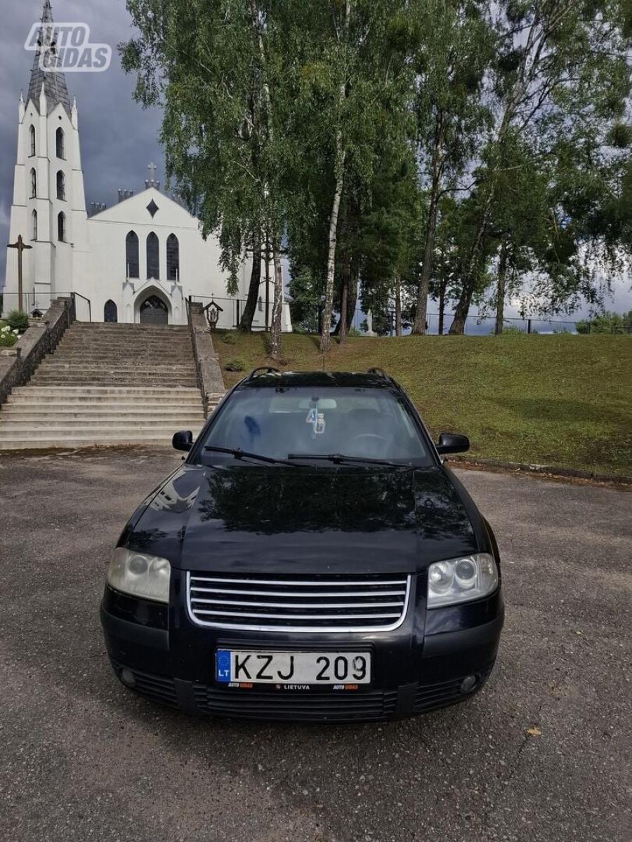 Черный Фольксваген Пассат 2003 в Алитус, объемом двигателя 1.90 л и пробегом 350 тыс. км за 850 €, фото 3 на AUTOMOTO.COM.LV