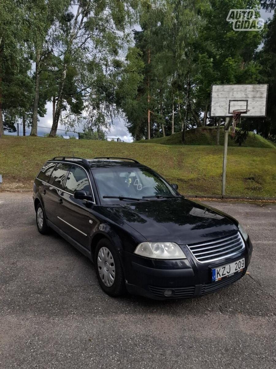 Черный Фольксваген Пассат 2003 в Алитус, объемом двигателя 1.90 л и пробегом 350 тыс. км за 850 €, фото 4 на AUTOMOTO.COM.LV