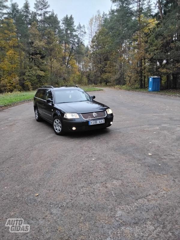 Фольксваген Пассат 2003 в Утена на AUTOMOTO.COM.LV Черный Фольксваген Пассат 2003 в Утена, объемом двигателя 1.90 л и пробегом 390 тыс. км за 1550 €, фото 1 на AUTOMOTO.COM.LV