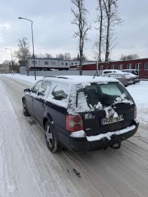 Black Volkswagen Passat 2004 in Kaunas, with an engine capacity of 1.90 L and mileage of 345 thousand km for 850 €, photo 7 on AUTOMOTO.COM.LV