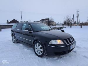 Black Volkswagen Passat 2004 in Marijampole, with an engine capacity of 1.90 L and mileage of 381 thousand km for 1650 €, photo 6 on AUTOMOTO.COM.LV