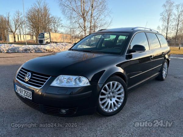 Black Volkswagen Passat 2004 in Viljandi, with an engine capacity of 1.90 L and mileage of 281 thousand km for 4190 €, photo 3 on AUTOMOTO.COM.LV