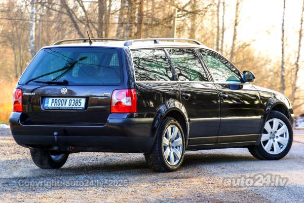 Black Volkswagen Passat 2004 in Viljandi, with an engine capacity of 1.90 L and mileage of 298 thousand km for 3990 €, photo 2 on AUTOMOTO.COM.LV