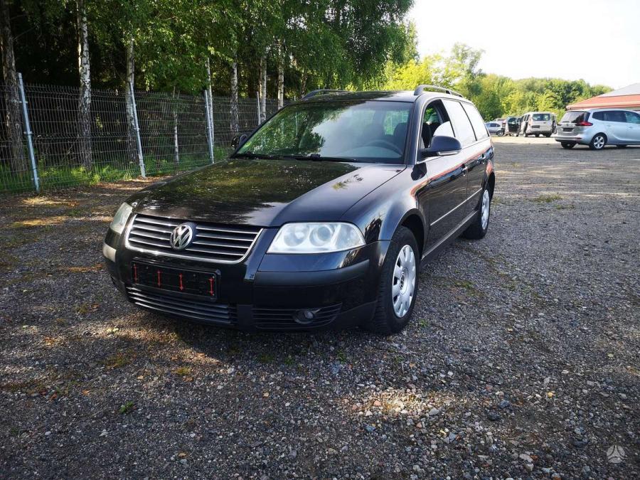 Melns Volkswagen Passat 2004 Radviliškis, ar dzinēja tilpumu 1.90 L un nobraukumu 283 tūkst. km par 2100 €, foto 1 vietnē AUTOMOTO.COM.LV