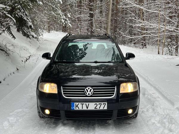 Melns Volkswagen Passat 2005 Viļņa, ar dzinēja tilpumu 1.90 L un nobraukumu 280 tūkst. km par 1350 €, foto 1 vietnē AUTOMOTO.COM.LV