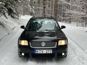Black Volkswagen Passat 2005 in Vilnius, with an engine capacity of 1.90 L and mileage of 280 thousand km for 1350 €, photo  on AUTOMOTO.COM.LV