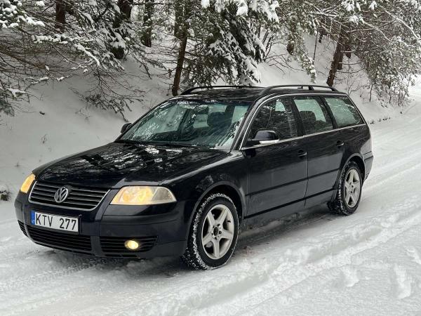 Melns Volkswagen Passat 2005 Viļņa, ar dzinēja tilpumu 1.90 L un nobraukumu 280 tūkst. km par 1350 €, foto 2 vietnē AUTOMOTO.COM.LV