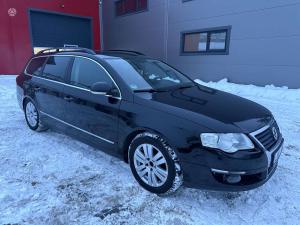 Black Volkswagen Passat 2005 in Vilnius, with an engine capacity of 2.00 L and mileage of 325 thousand km for 1150 €, photo 3 on AUTOMOTO.COM.LV