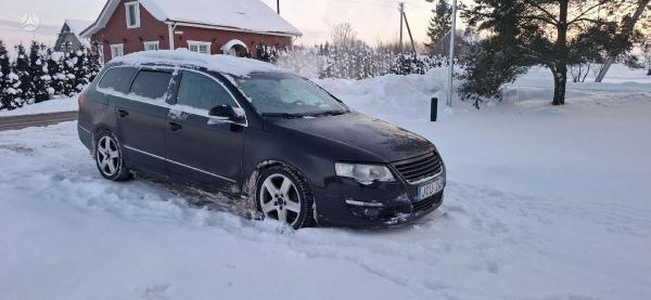 Black Volkswagen Passat 2005 in Kretinga, with an engine capacity of 2.00 L and mileage of 407 thousand km for 1600 €, photo 2 on AUTOMOTO.COM.LV