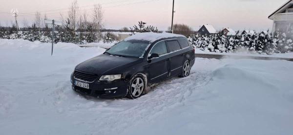 Black Volkswagen Passat 2005 in Kretinga, with an engine capacity of 2.00 L and mileage of 407 thousand km for 1600 €, photo 3 on AUTOMOTO.COM.LV