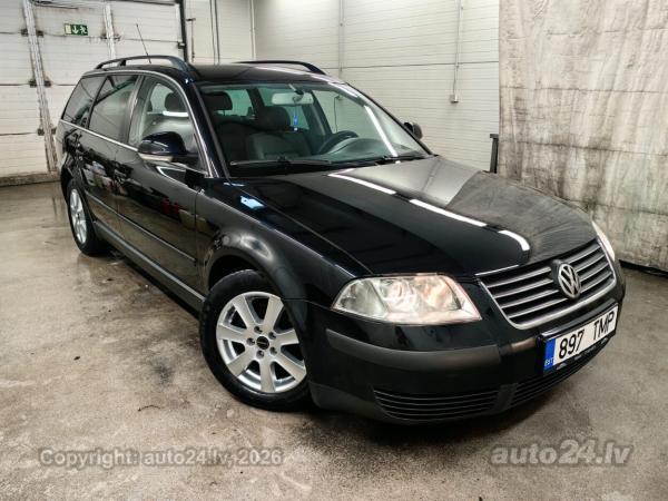 Black Volkswagen Passat 2005 in Viljandi, with an engine capacity of 1.90 L and mileage of 269 thousand km for 3390 €, photo 2 on AUTOMOTO.COM.LV