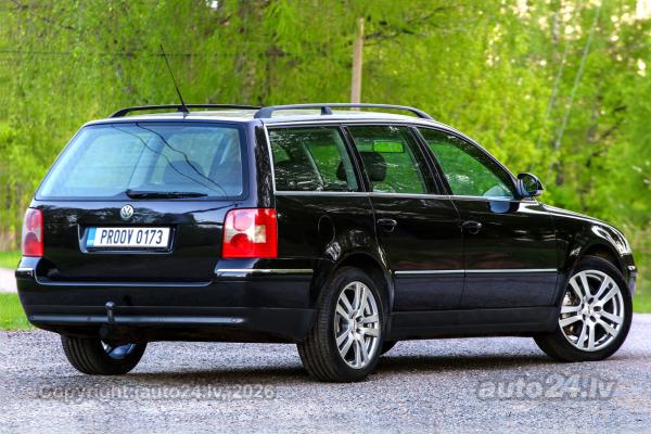 Черный Фольксваген Пассат 2005 в Вильянди, объемом двигателя 1.90 л и пробегом 264 тыс. км за 3790 €, фото 4 на AUTOMOTO.COM.LV