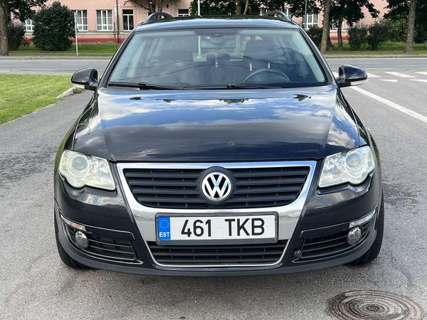 Black Volkswagen Passat 2005 in Narva, with an engine capacity of 2.00 L and mileage of 295 thousand km for 1499 €, photo 3 on AUTOMOTO.COM.LV