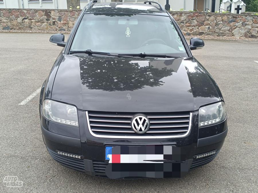 Black Volkswagen Passat 2005 in Marijampole, with an engine capacity of 1.90 L and mileage of 360 thousand km for 900 €, photo 1 on AUTOMOTO.COM.LV