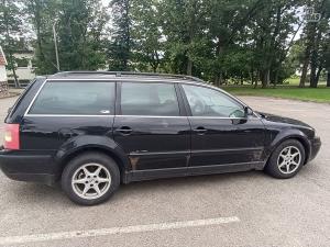 Black Volkswagen Passat 2005 in Marijampole, with an engine capacity of 1.90 L and mileage of 360 thousand km for 900 €, photo 6 on AUTOMOTO.COM.LV
