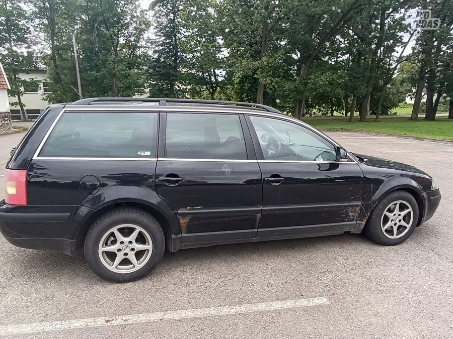 Black Volkswagen Passat 2005 in Marijampole, with an engine capacity of 1.90 L and mileage of 360 thousand km for 900 €, photo 6 on AUTOMOTO.COM.LV
