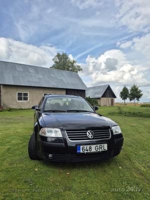 Black Volkswagen Passat 2005 in Tallinn, with an engine capacity of 2.00 L and mileage of 350 thousand km for 2300 €, photo 1 on AUTOMOTO.COM.LV