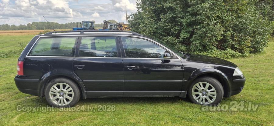 Black Volkswagen Passat 2005 in Tallinn, with an engine capacity of 2.00 L and mileage of 350 thousand km for 2300 €, photo 3 on AUTOMOTO.COM.LV