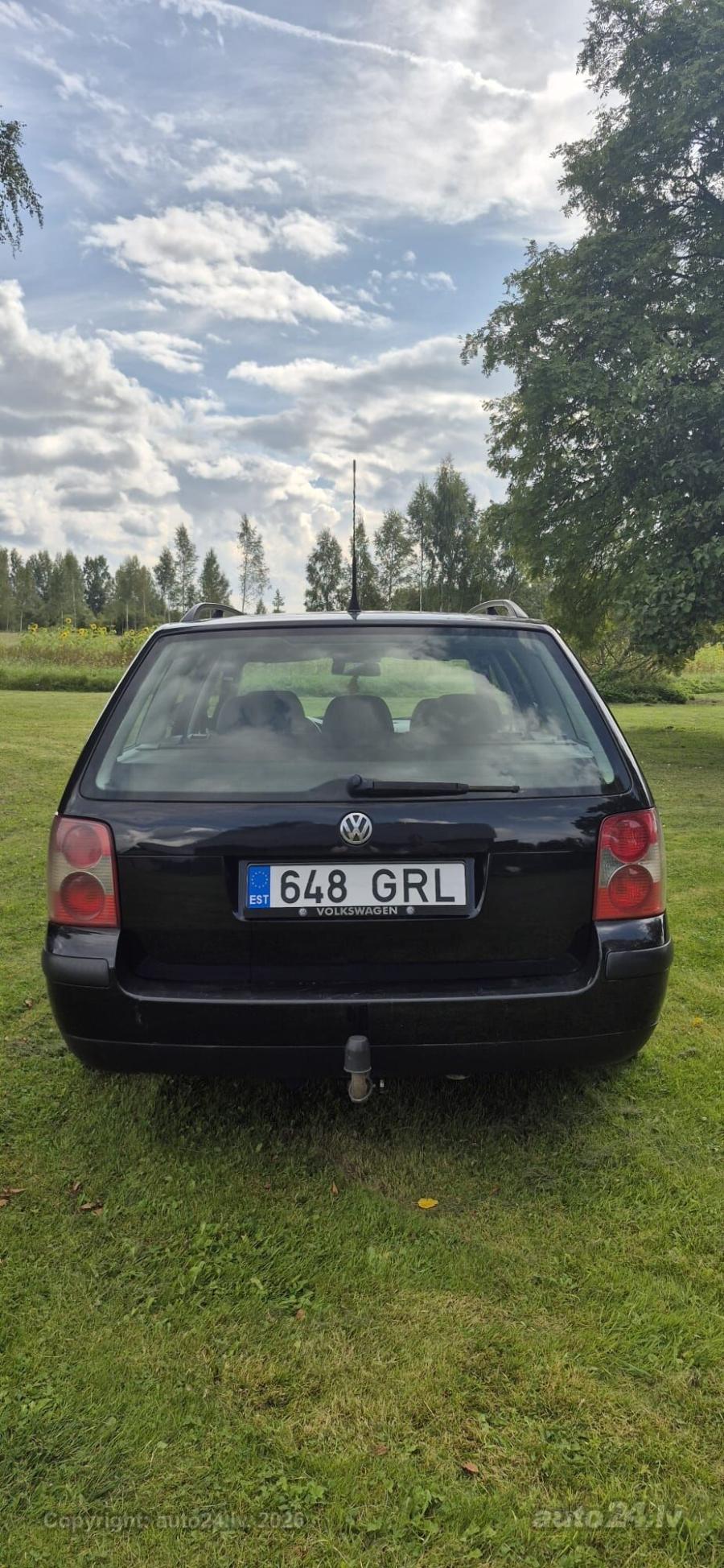 Black Volkswagen Passat 2005 in Tallinn, with an engine capacity of 2.00 L and mileage of 350 thousand km for 2300 €, photo 5 on AUTOMOTO.COM.LV